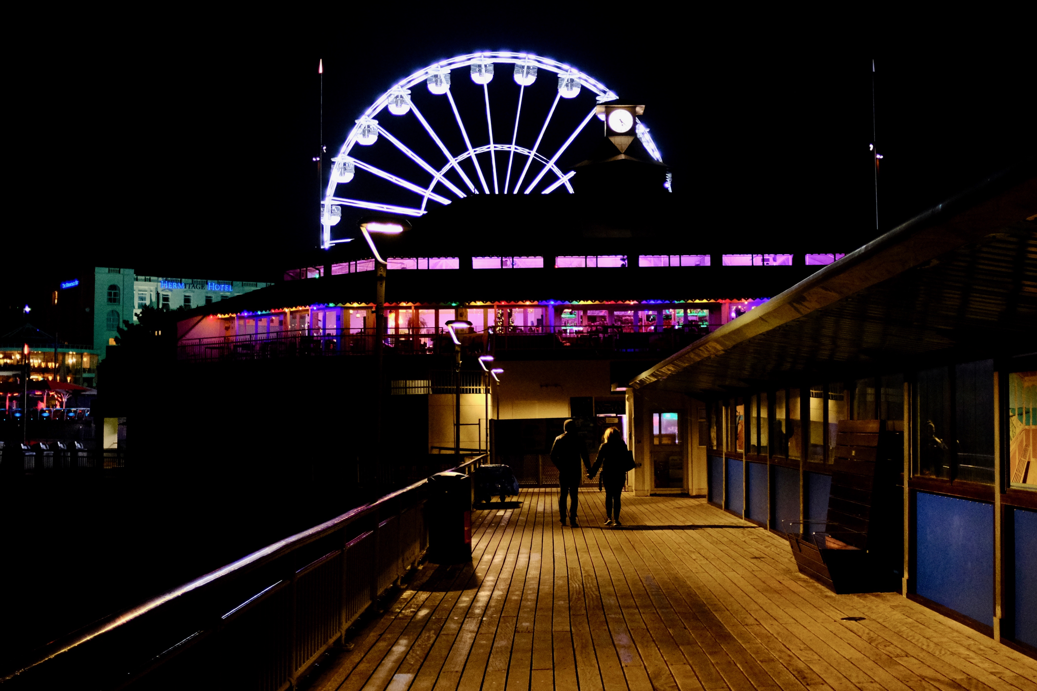 Neon pier – Graeme Chesters Photography